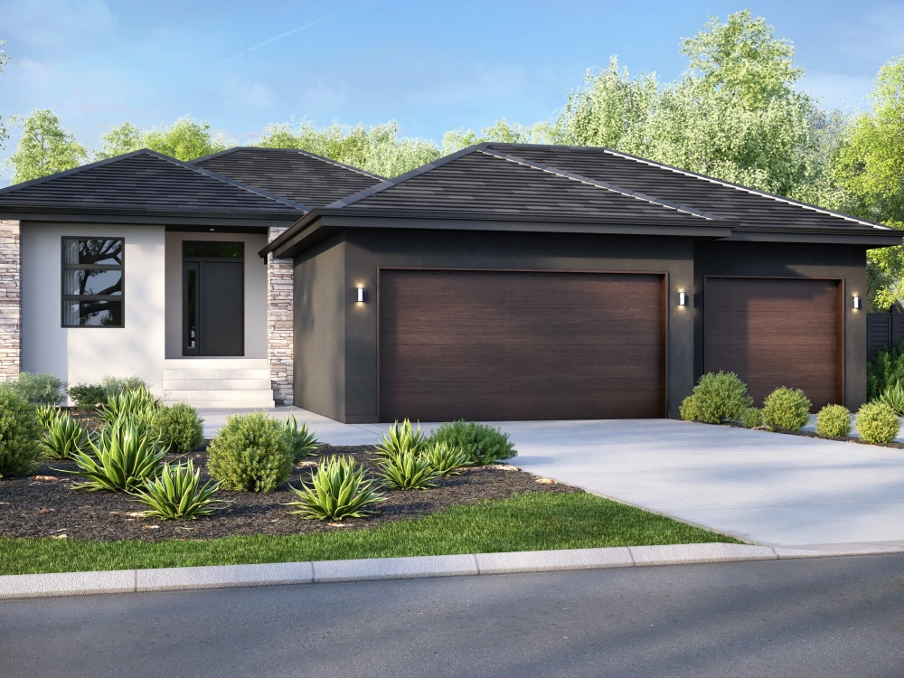 Stunning single storey external Building Rendering image | Upwork