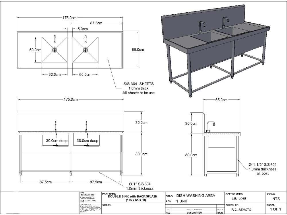 2d drawing and 3d concept using AutoCAD for your project design | Upwork