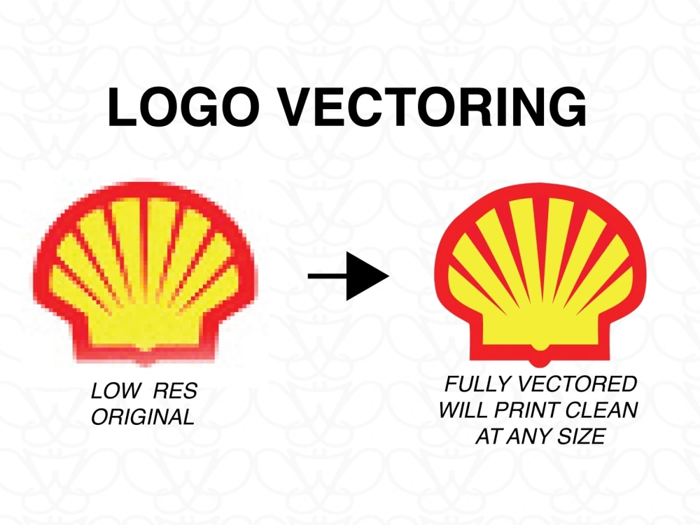Your logo vectorized / digitized/ formatted for printing / etc | Upwork