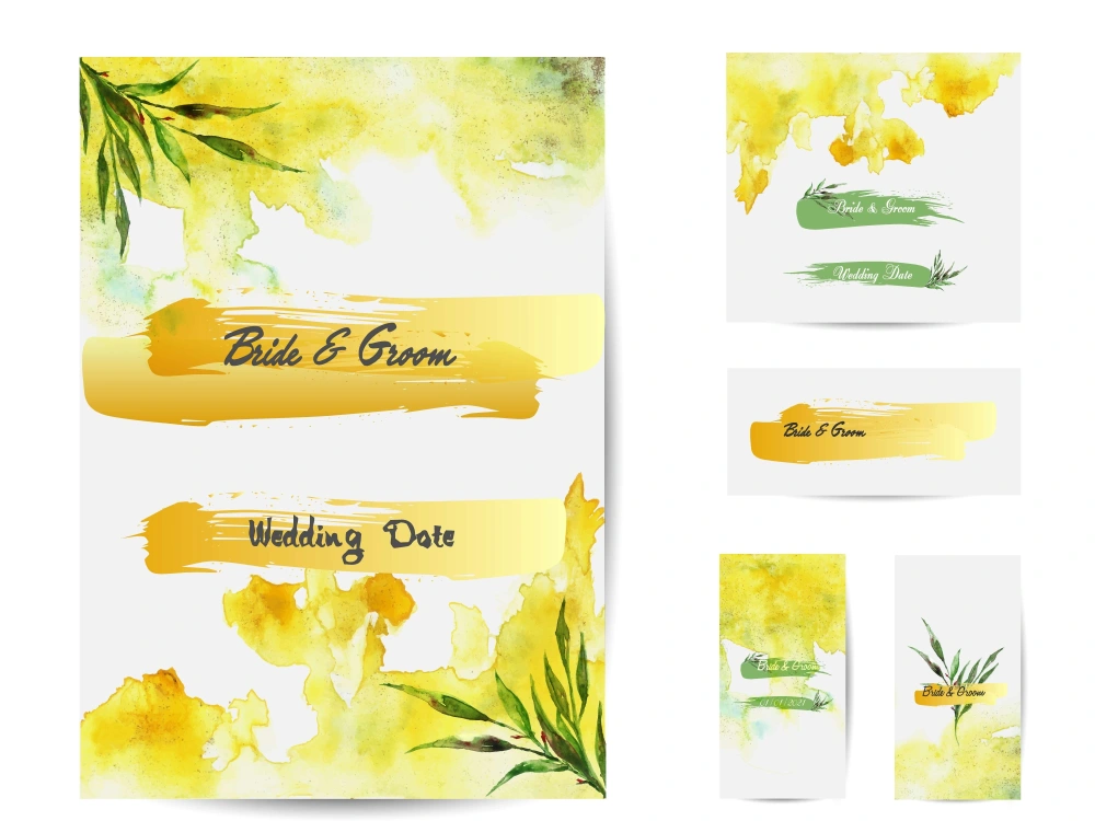 A Colorful Watercolor invitation card. | Upwork