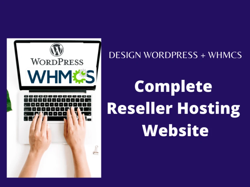 Design complete hosting website in WordPress and whmcs configuration ...