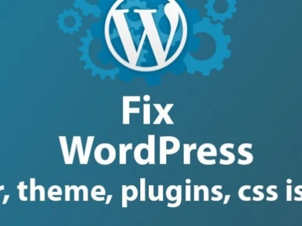 A WordPress bug fixing | Upwork