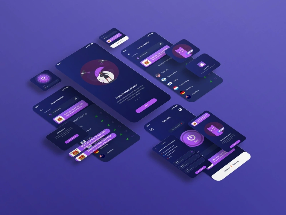 Modern UI/UX designs for your websites and mobile apps | Upwork