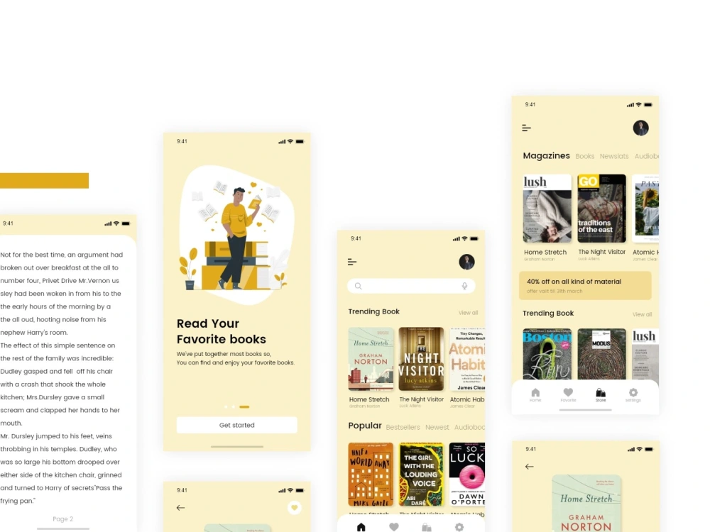 Amazing and impressive Mobile app UI design | Upwork