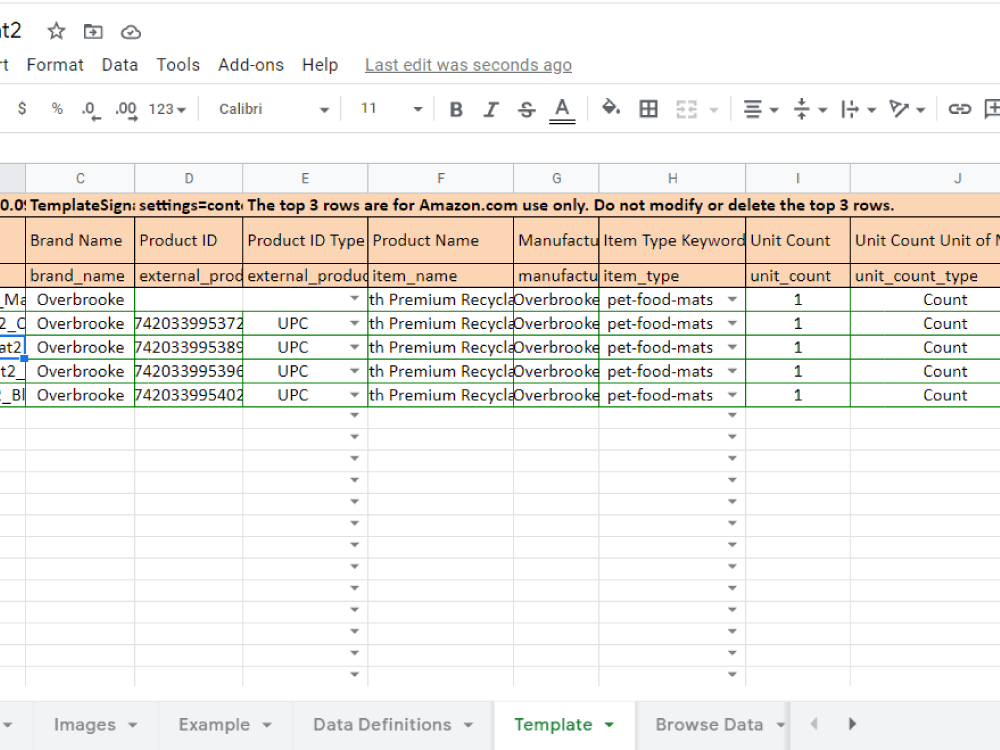 Amazon Flat file Expert | Parent-Child Variation Product listings | Upwork