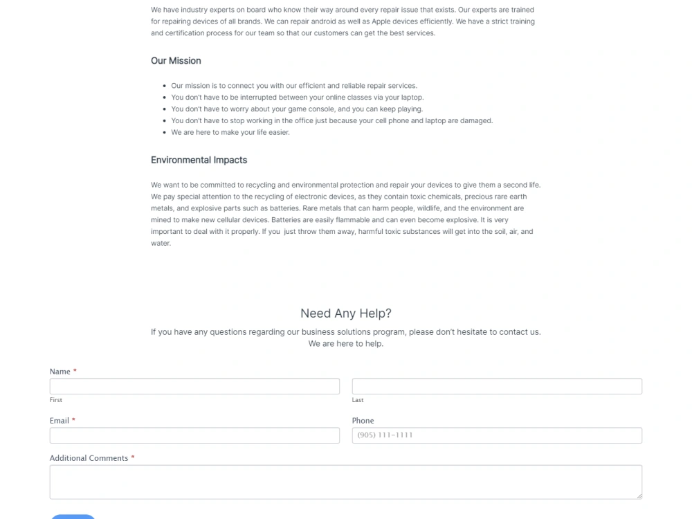 A visually appealing website | Upwork