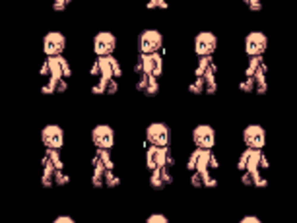 Pixel art character animation | Upwork