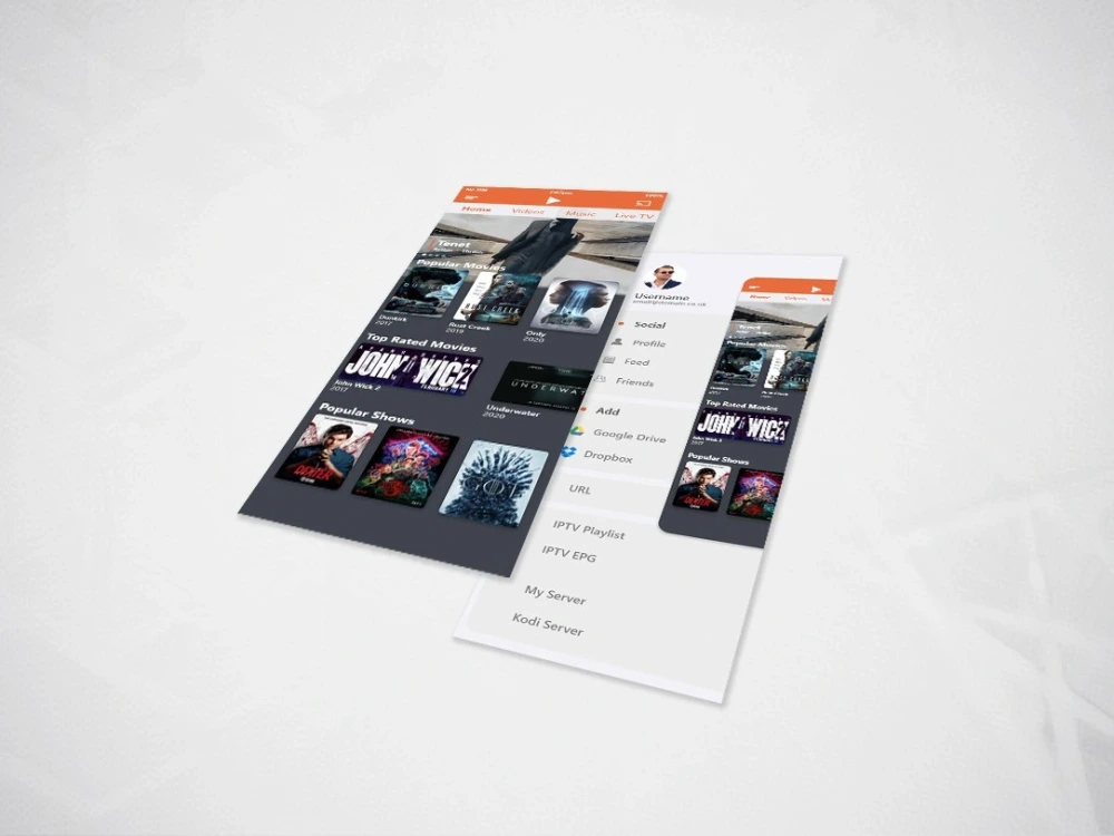A clean UI design for a mobile app | Upwork