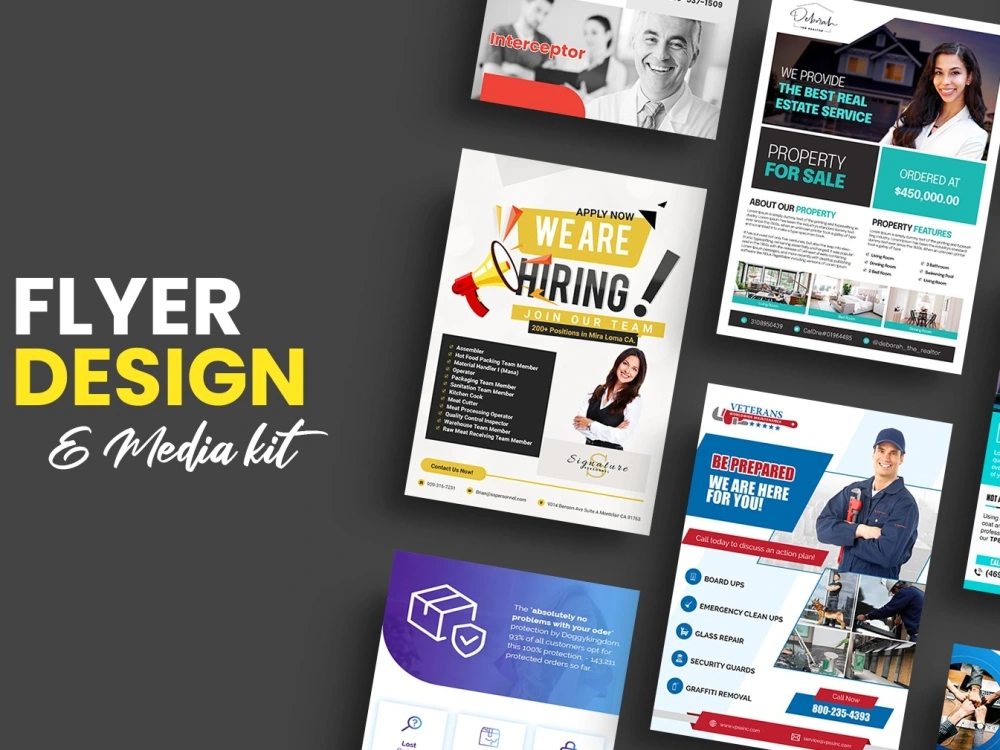 Urgent flyer, sale sheet, one pager or leaflet design | Upwork