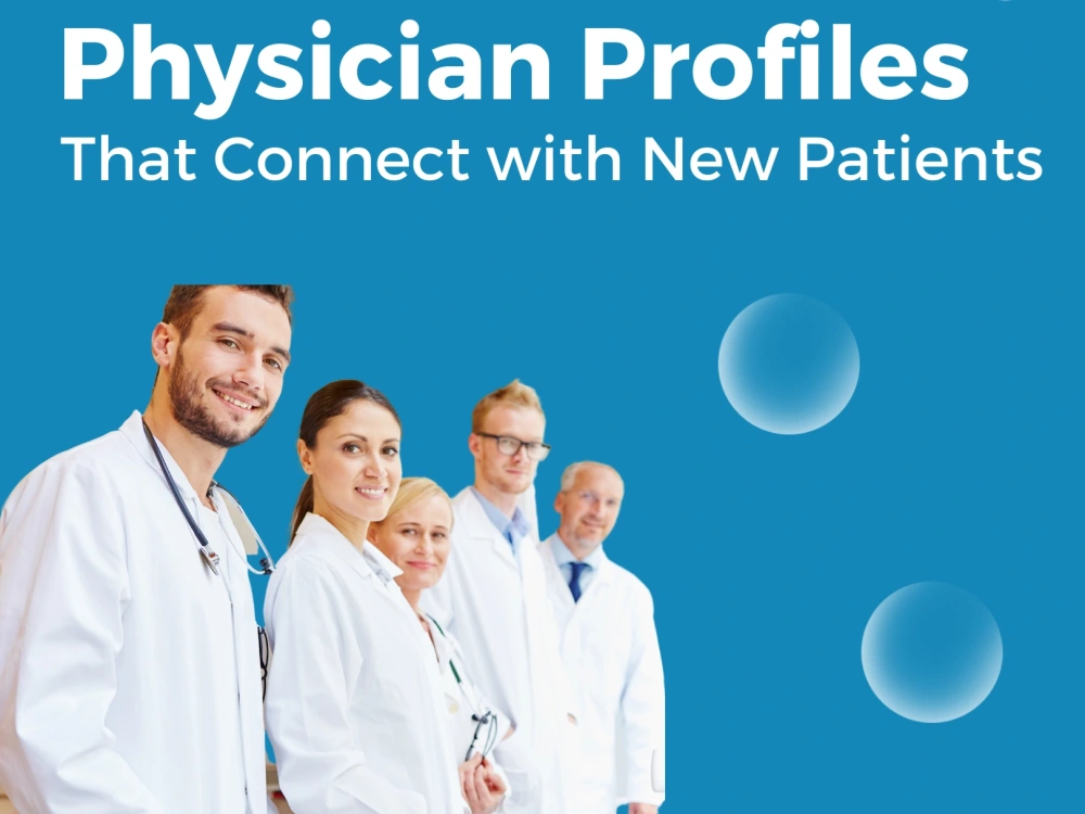 Physician profiles for your medical practice website. | Upwork