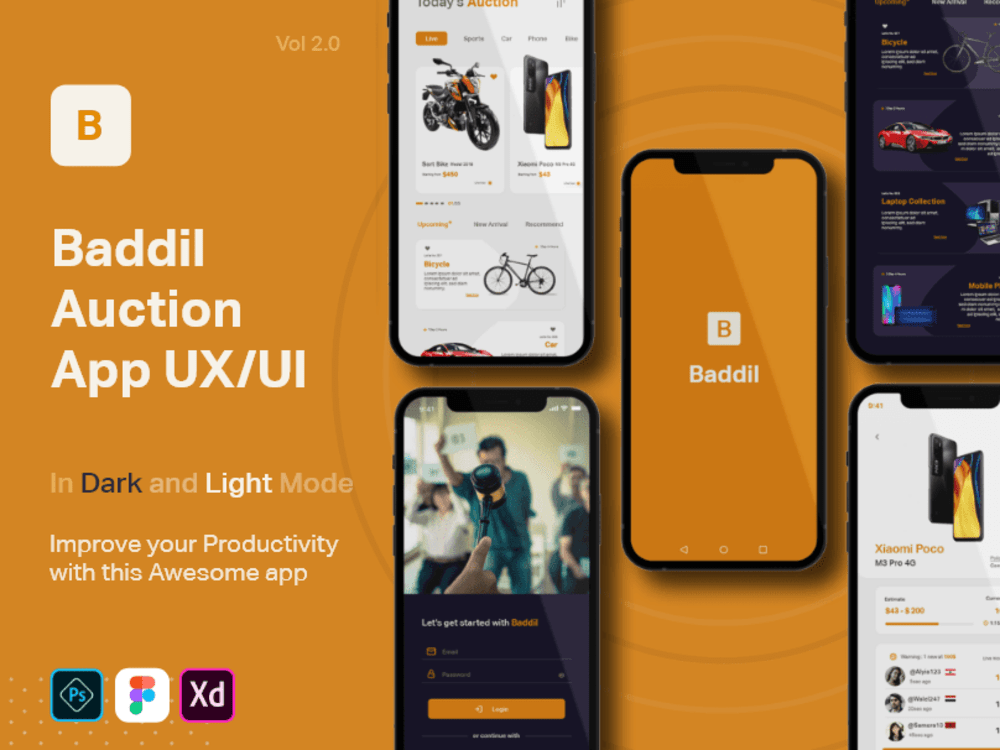 Professional ui ux design for mobile app | Upwork