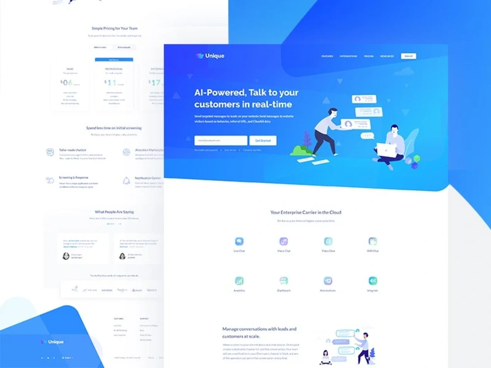 Eye catching UI and UX design for website in PSD, XD, Figma | Upwork