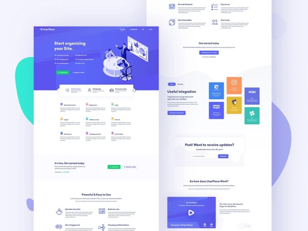 Eye catching UI and UX design for website in PSD, XD, Figma | Upwork
