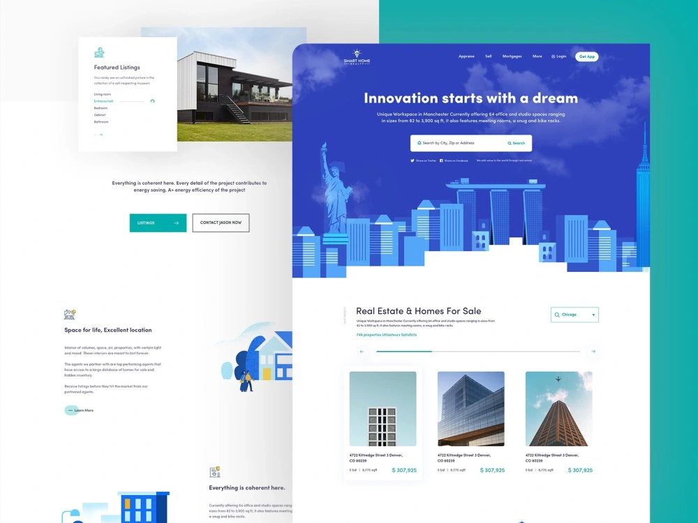 Eye catching UI and UX design for website in PSD, XD, Figma | Upwork