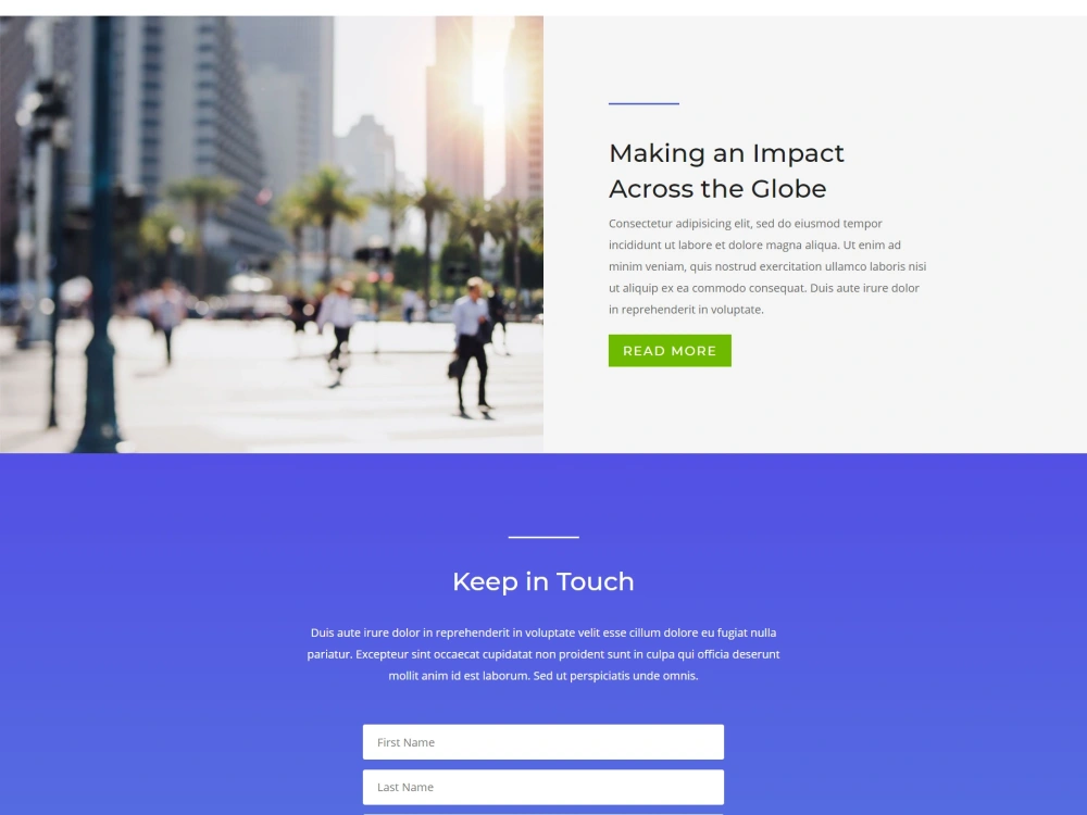 A professional responsive website using divi theme | Upwork