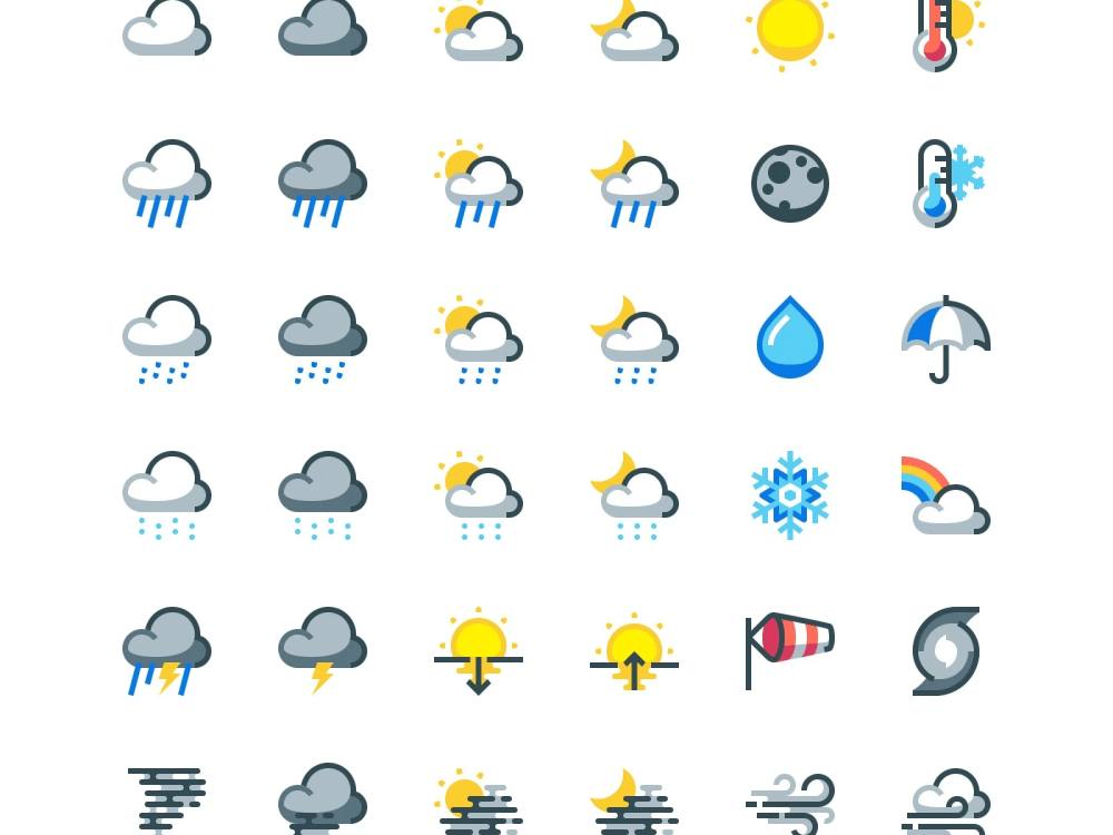 A set of custom icons professionally designed for your project | Upwork