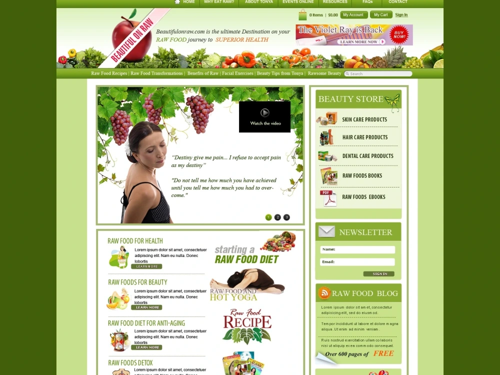 Creative website UI design in PSD | Upwork