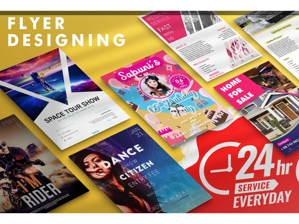 Professional attractive flyers design | Upwork