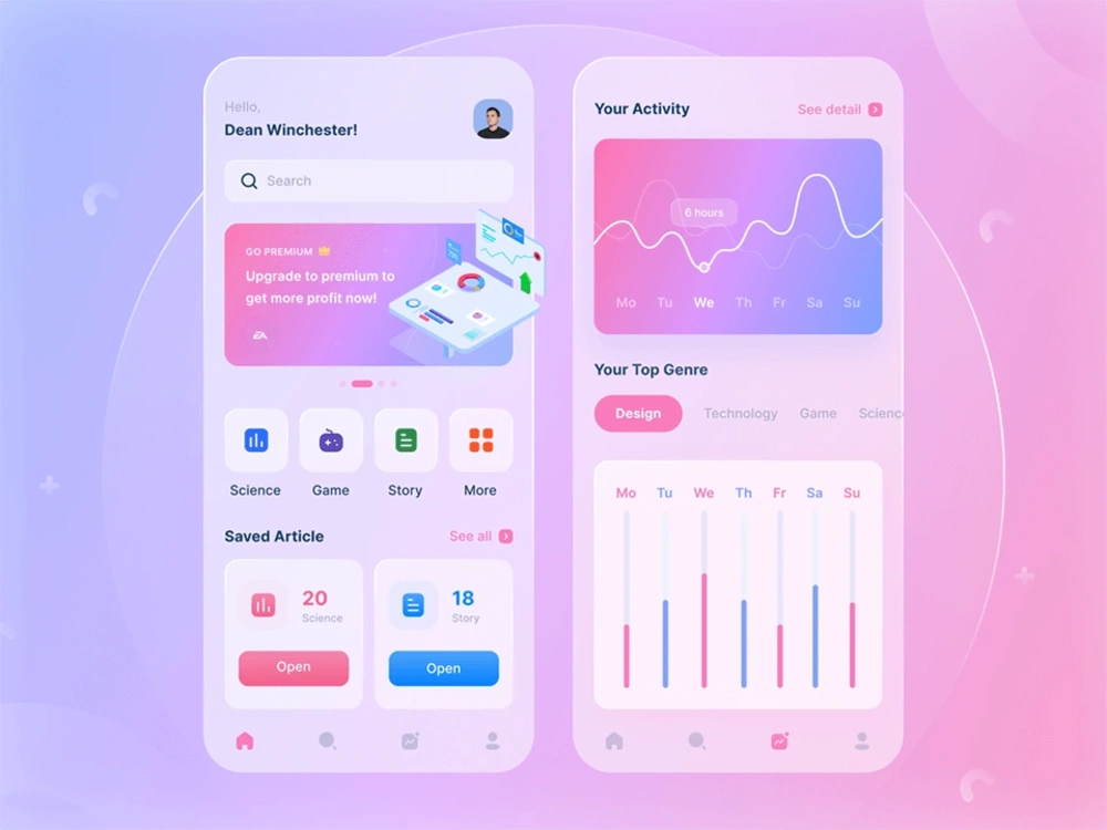 Amazing Mobile App Design Windows Application | Upwork