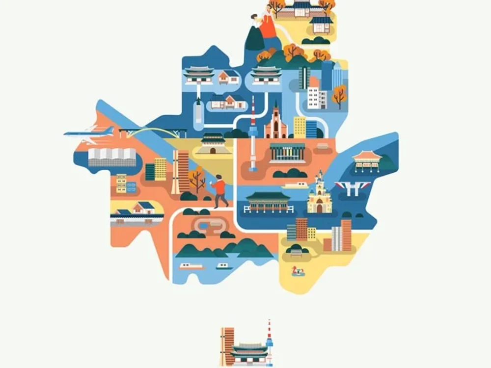 High-quality vector map illustration | Upwork