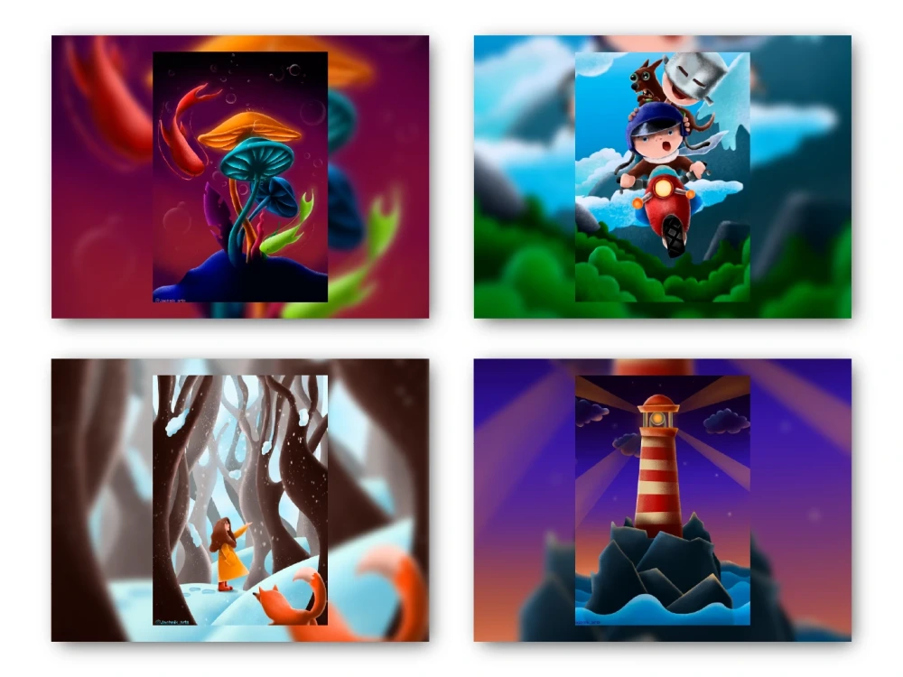 Amazing illustrations for books | Upwork