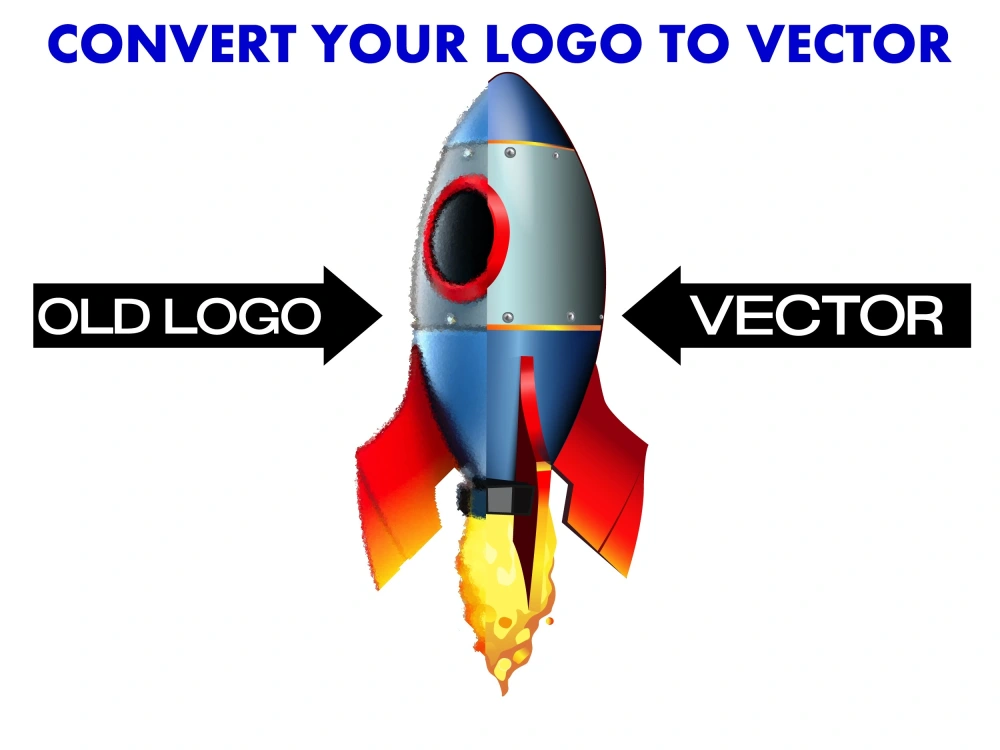 A 100% high-quality vector of your Logo | Upwork