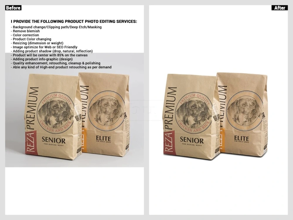 Background change, including dogs, cats, and other pet images | Upwork