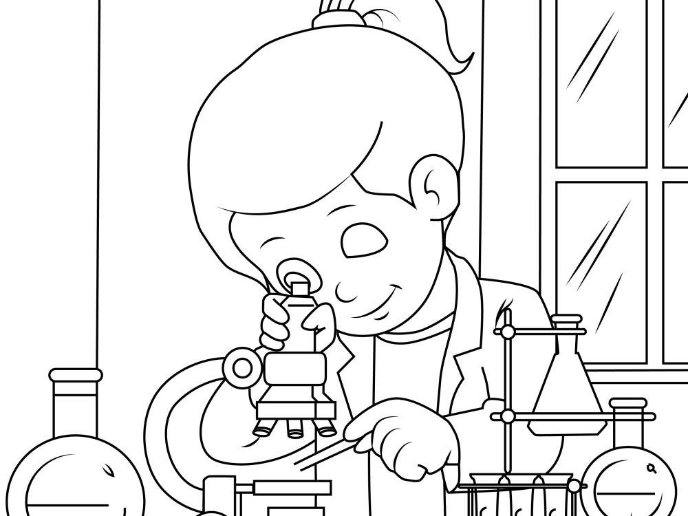 A line drawing for your coloring book on any subject | Upwork