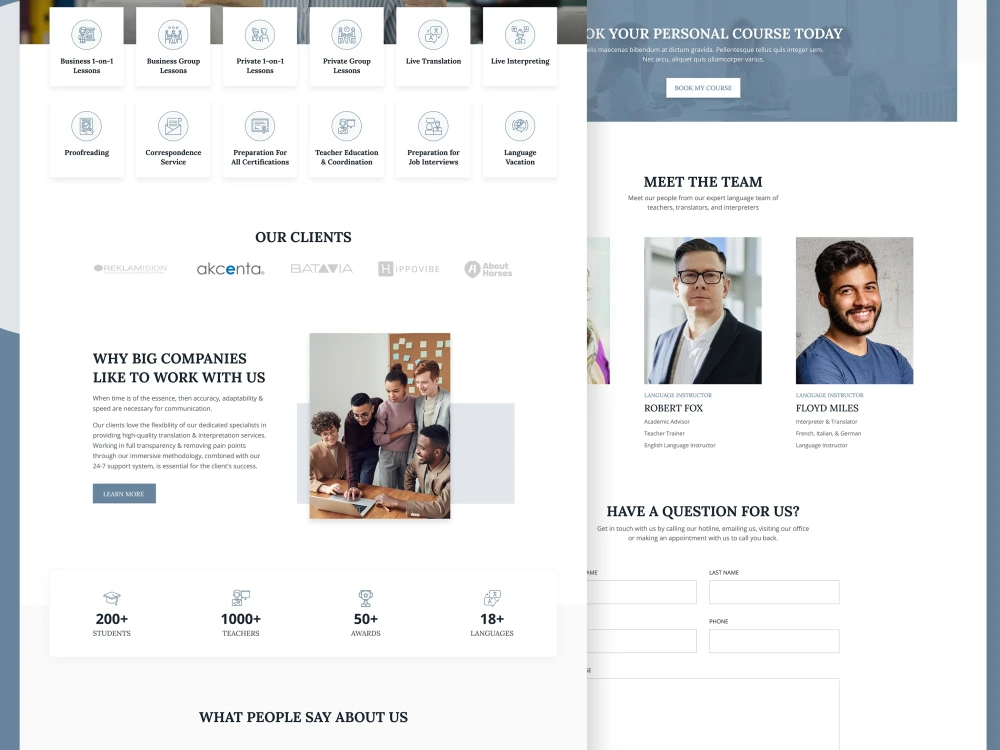 Clean, Modern & Effective Website UI/UX Design | Upwork