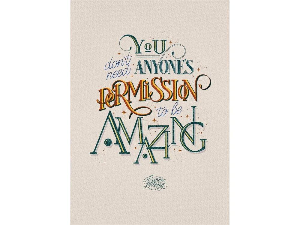 A professional hand lettering of your favourite phrase. | Upwork
