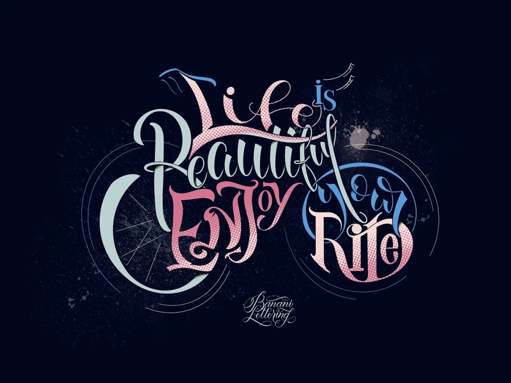 A professional hand lettering of your favourite phrase. | Upwork