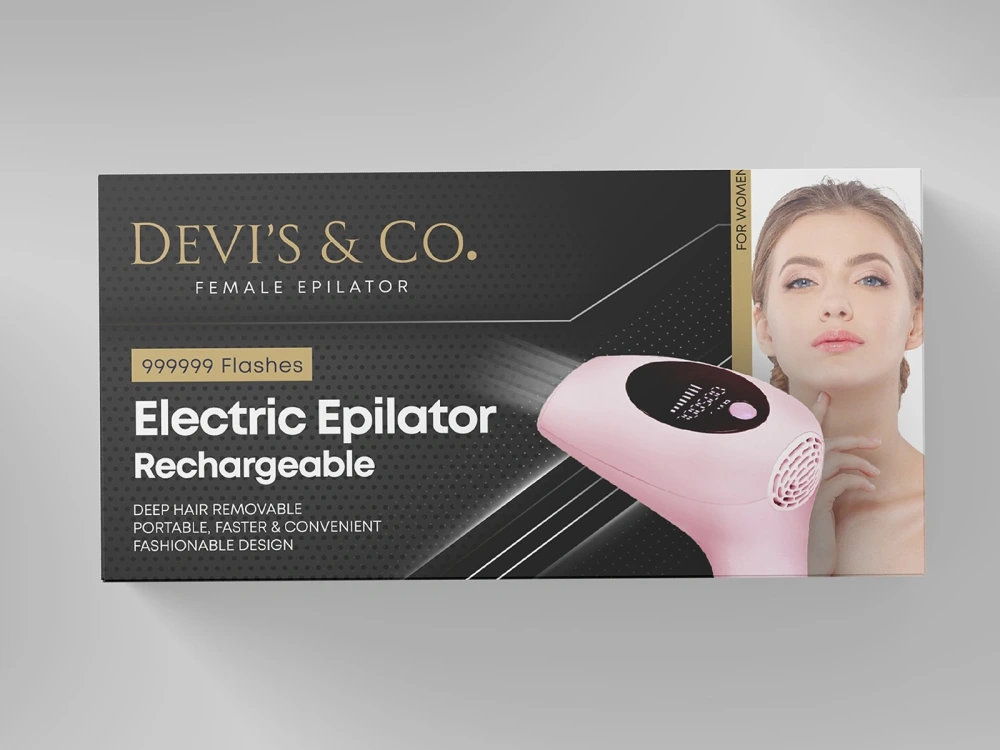 A unique and pixel-perfect product packaging box design, Amazon box ...