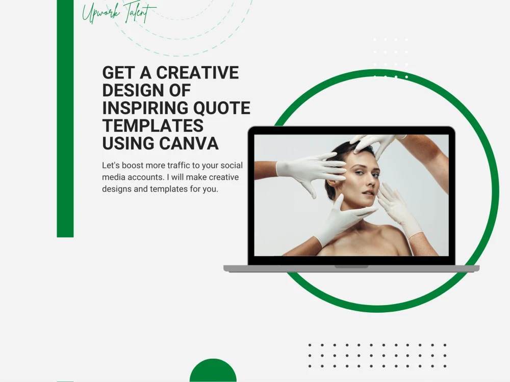 Creative Canva template for your social media post | Upwork
