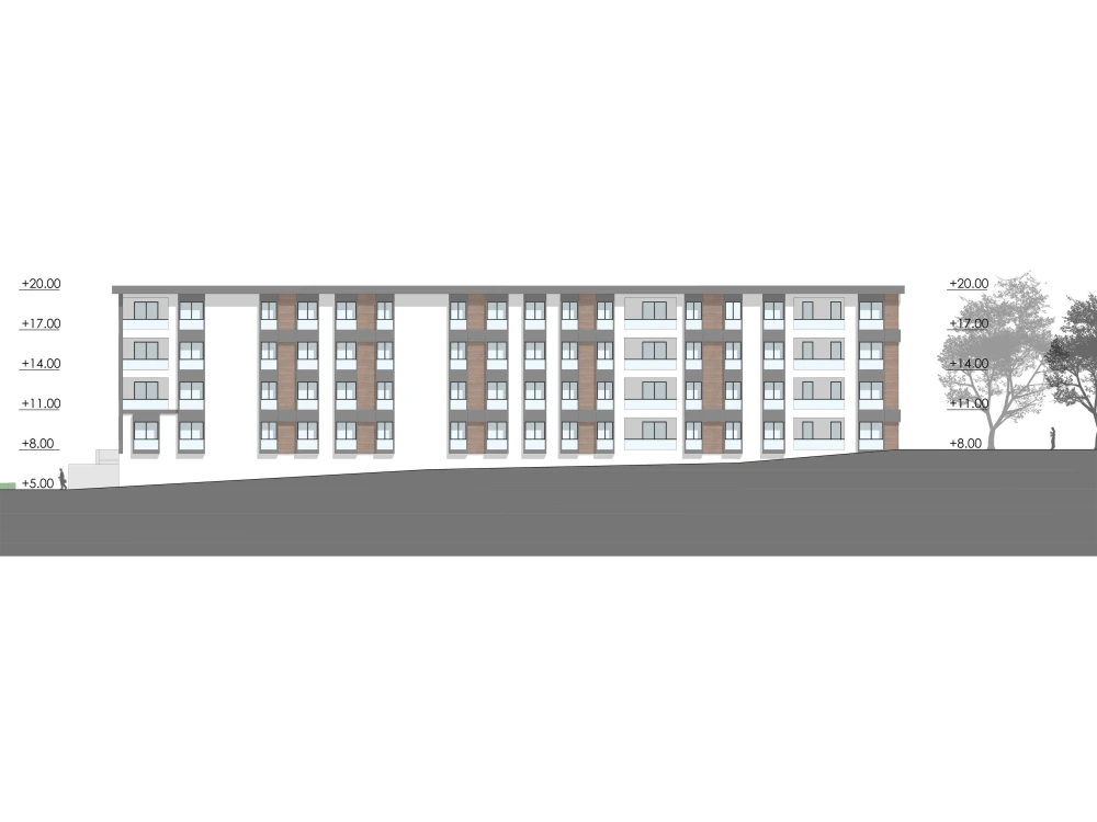 2D plan ,section and elevation illustration | Upwork