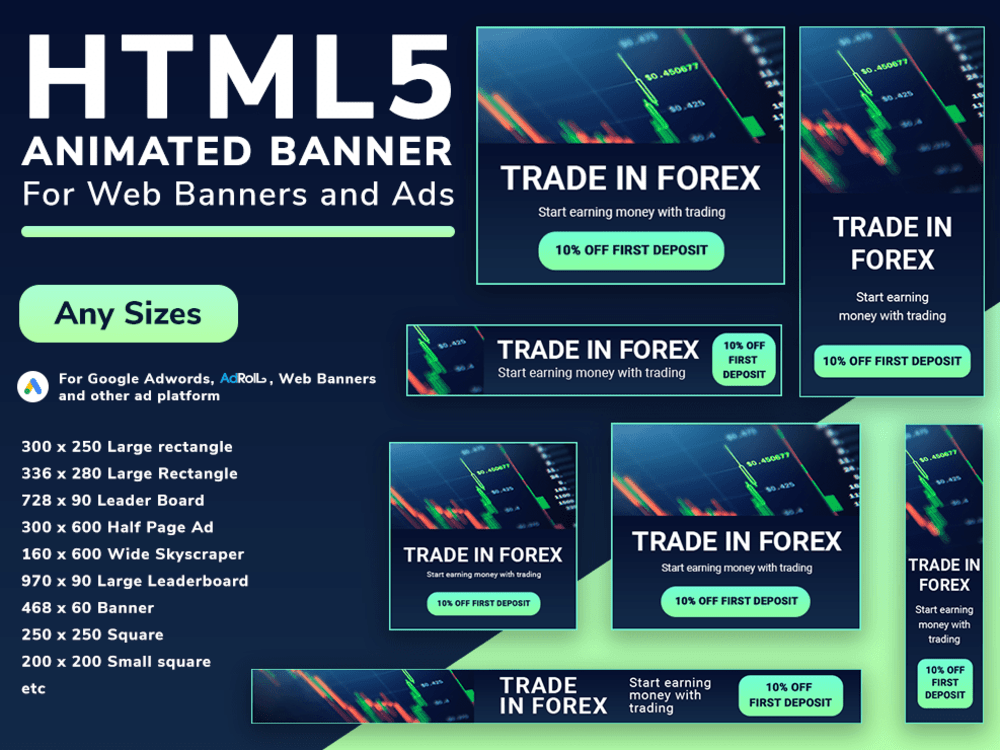 Attractive HTML5 animated banner ads | Upwork
