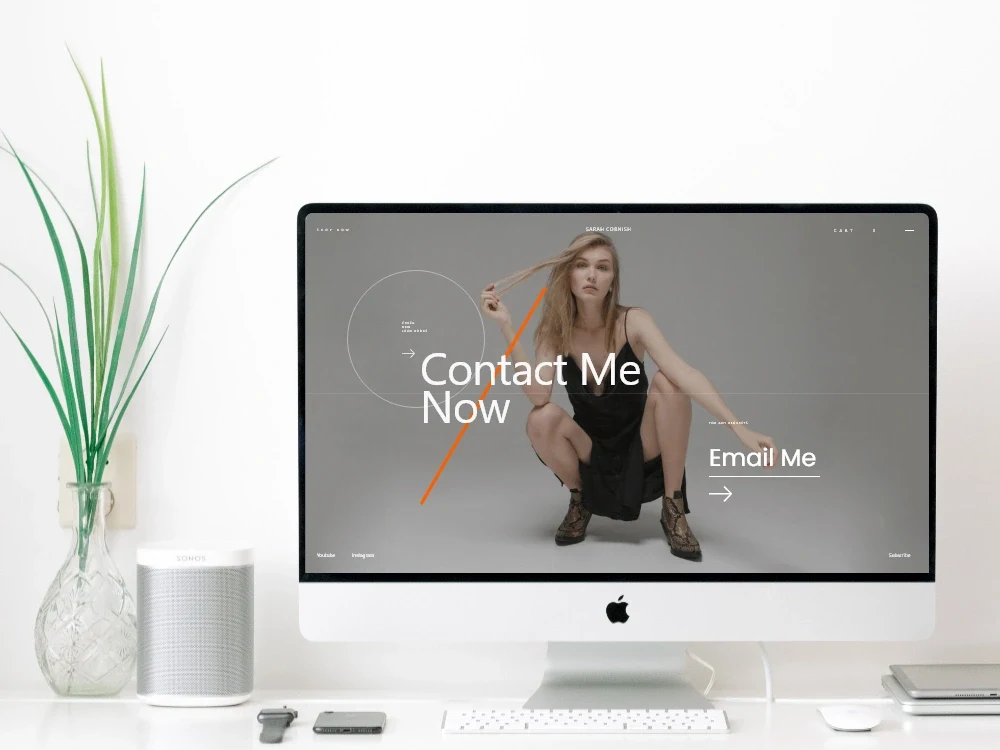 Eye catching landing page design | Upwork