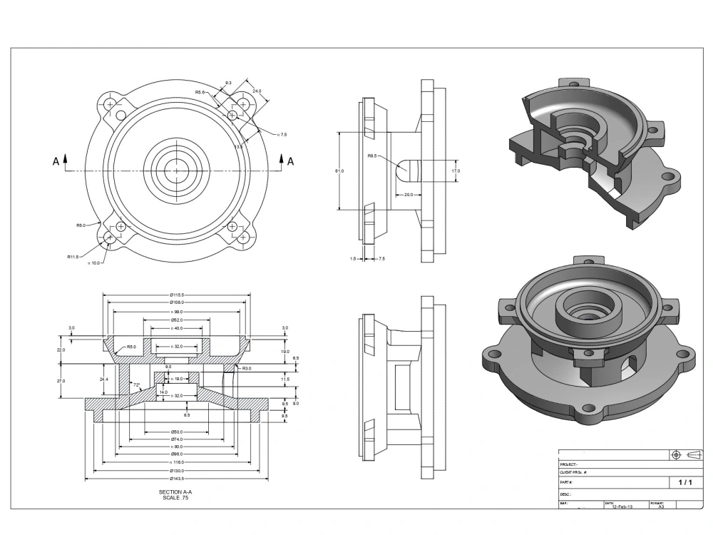 Designed and redesigned Drawing with CAD software | Upwork