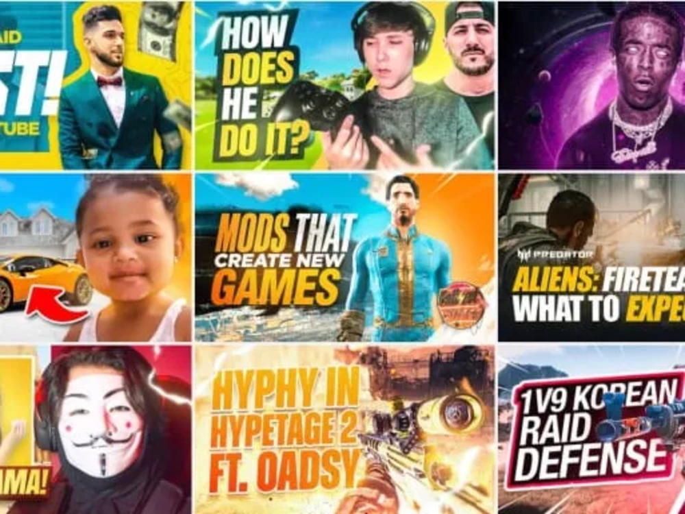 Catchy youtube thumbnail design | Upwork