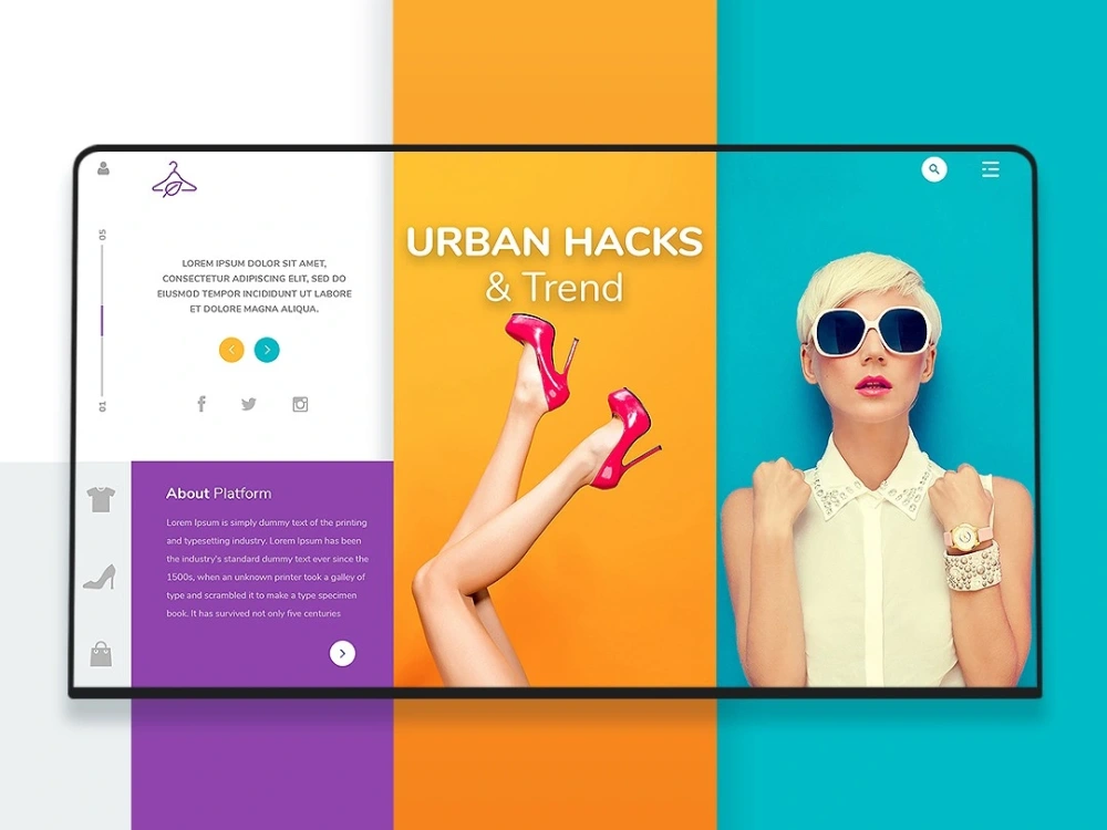 A stylish Website Template For your brand. | Upwork