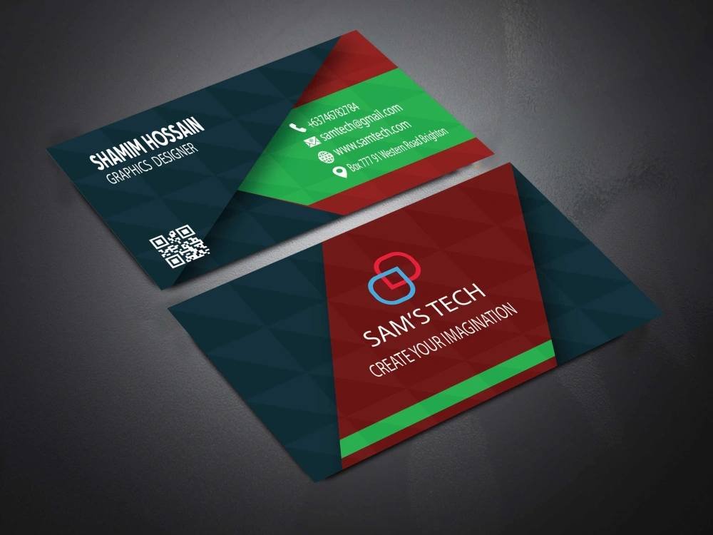 An amazing professional business card | Upwork