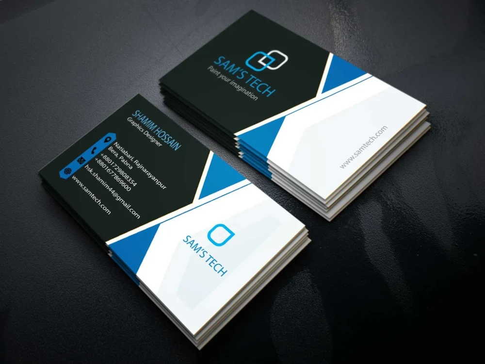 An amazing professional business card | Upwork