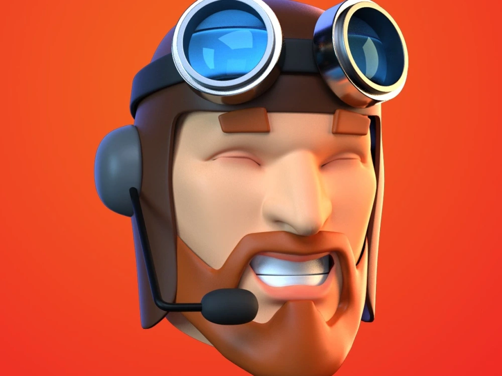 Character / Mascot model and texture | Upwork