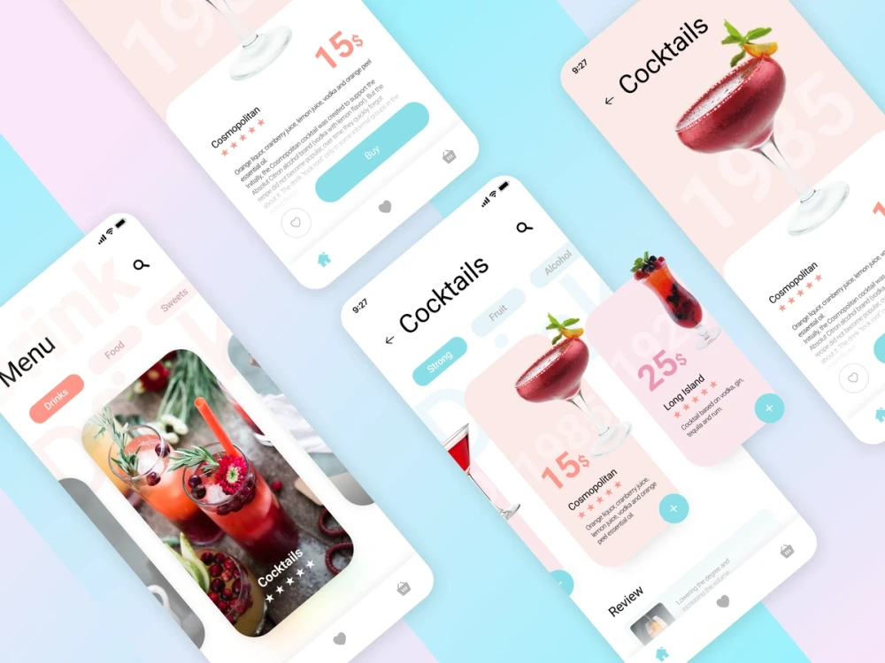 A modern mobile Ui/Ux with prototype | Upwork