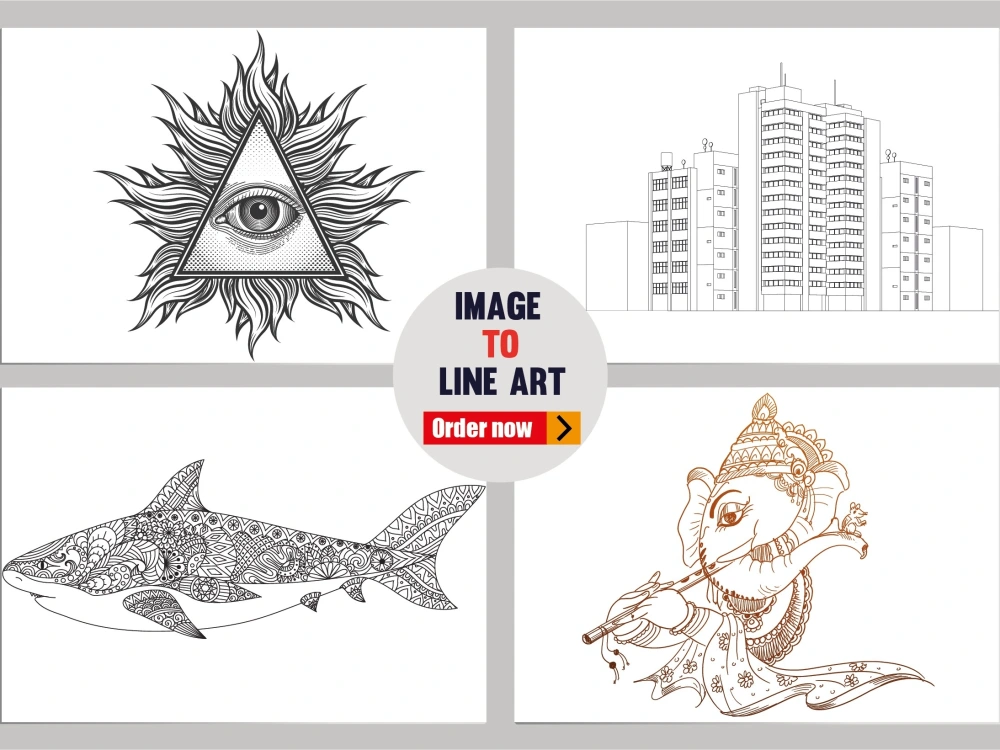 Detailed vector line art for product, laser-cut,CNC, blueprint, and ...