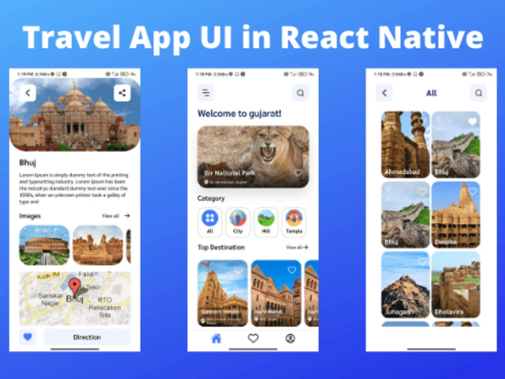 React native mobile application UI from figma, adobe xd, inVision | Upwork