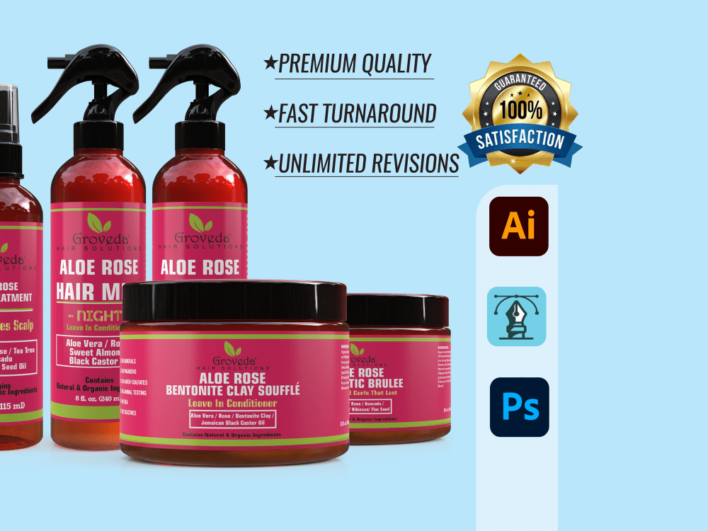 Professional and Pixel Perfect Label Design. | Upwork