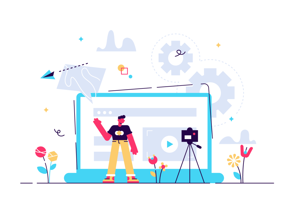 Custom illustration based 2d animated explainer video ad | Upwork