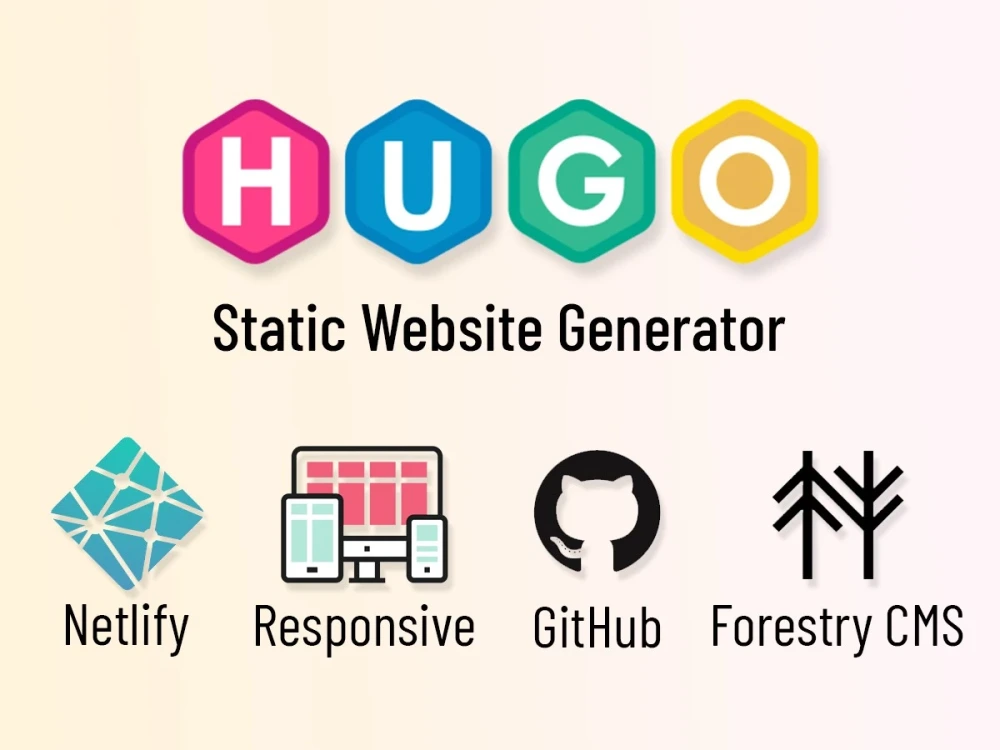 Hugo Responsive Static Website For Your Business Using Theme Template ...