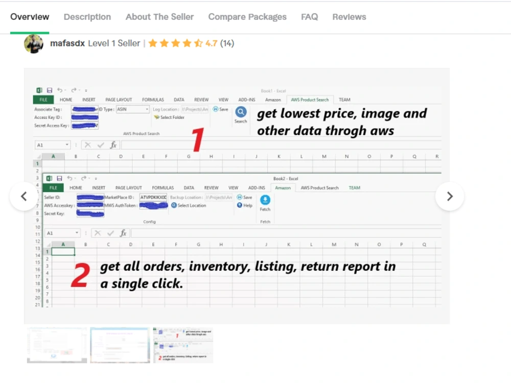 Any amazon SP API, MWS API integration | Upwork