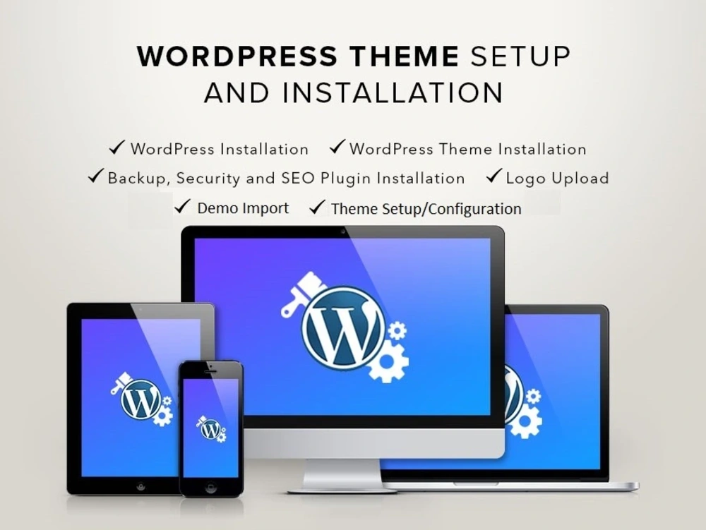 Wordpress Installation Theme Setup And Demo Import Upwork